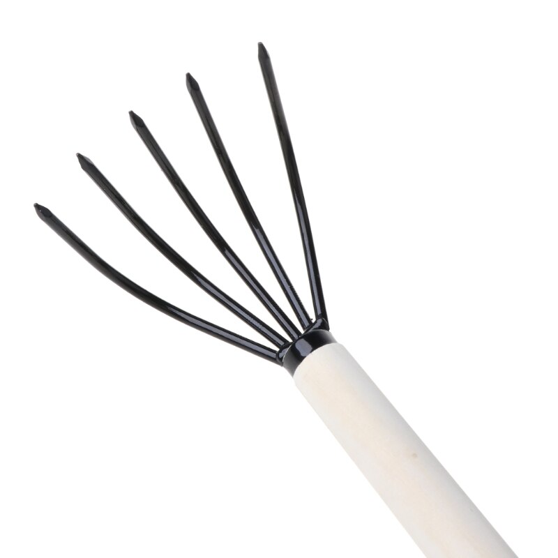 Garden Leaf Collection Five-tooth Rake Comb Weeder... – Grandado