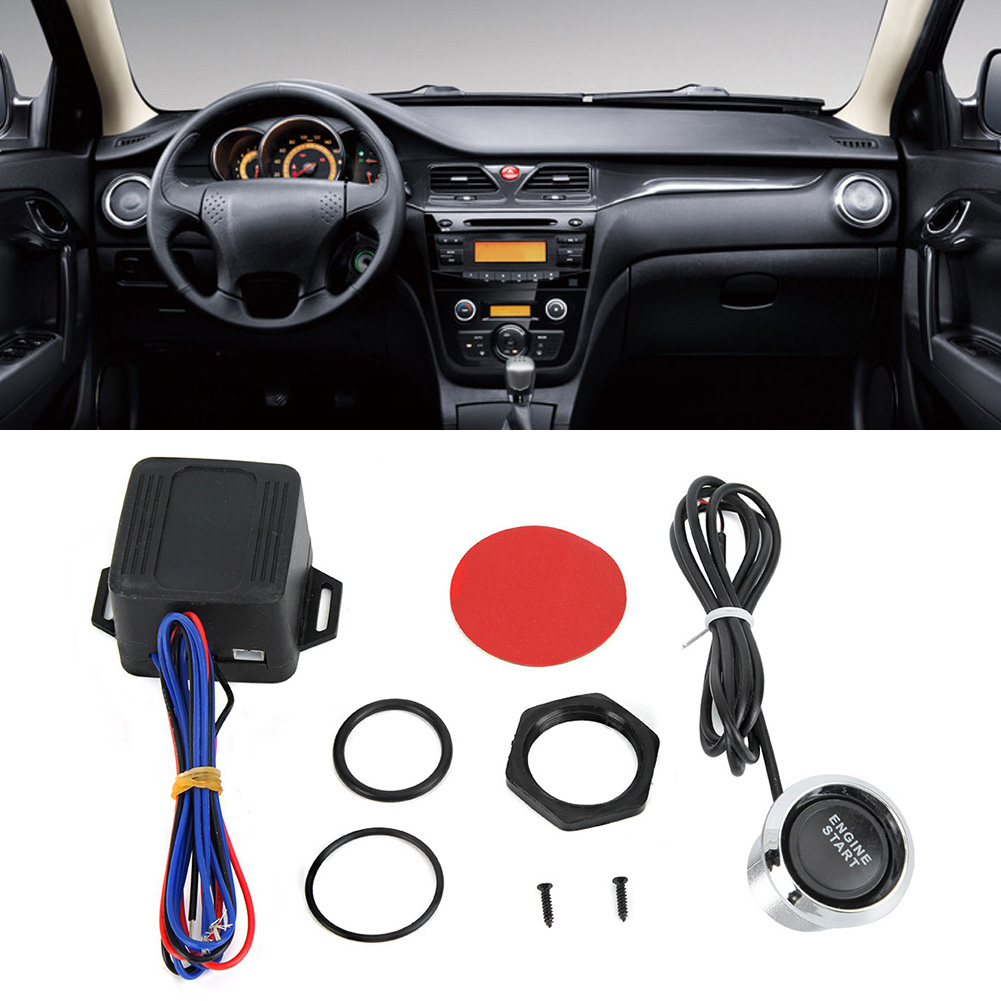 Auto Motor Start Stop Drukknop Ontsteking Starter ... – Vicedeal