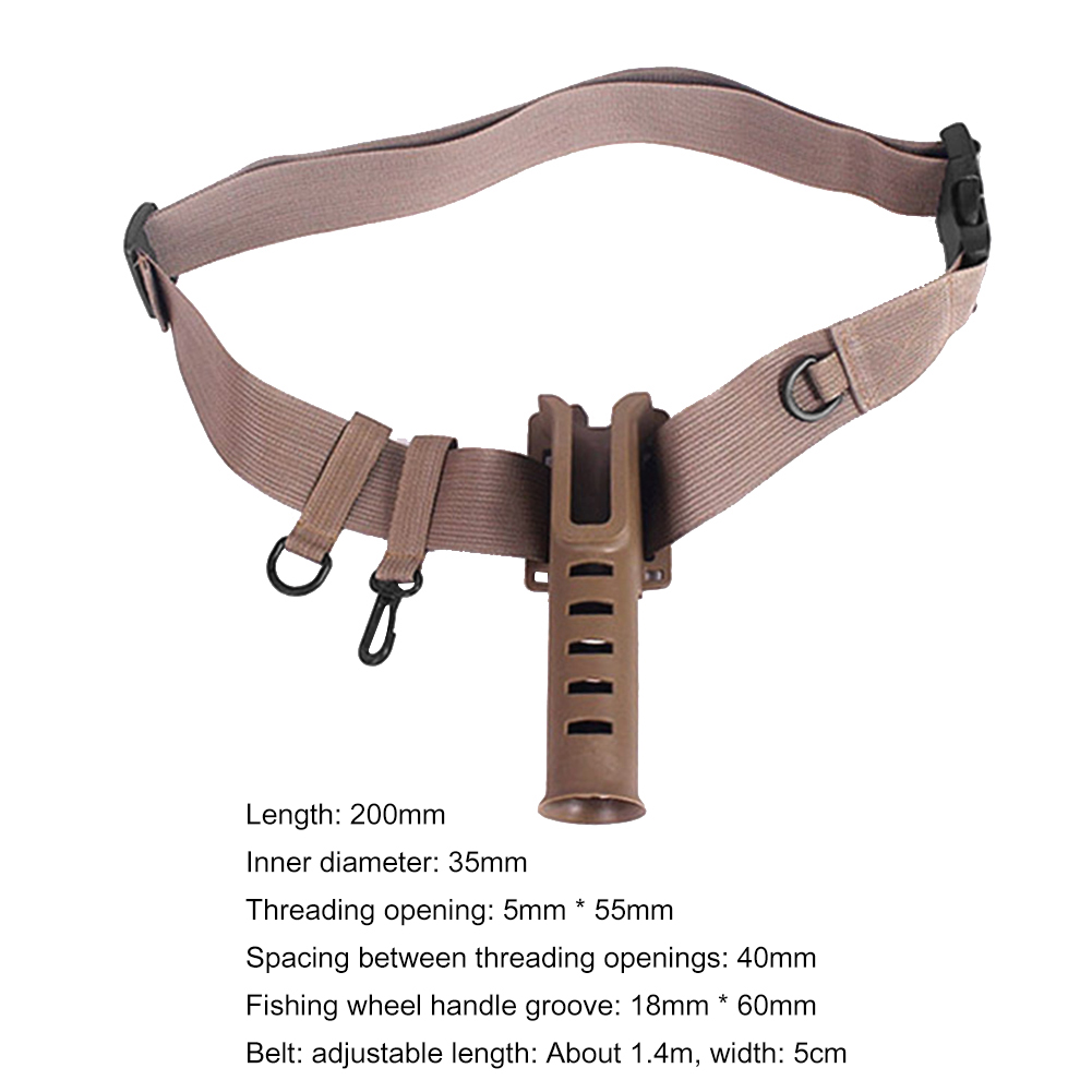 Tragbare Gürtel Stange Halter Pol Inserter Angelru... – Grandado