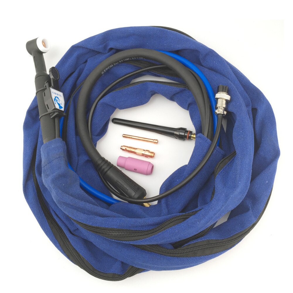 WP-17F Compleet 4 M TIG Torch Luchtgekoelde 150Amp... – Grandado