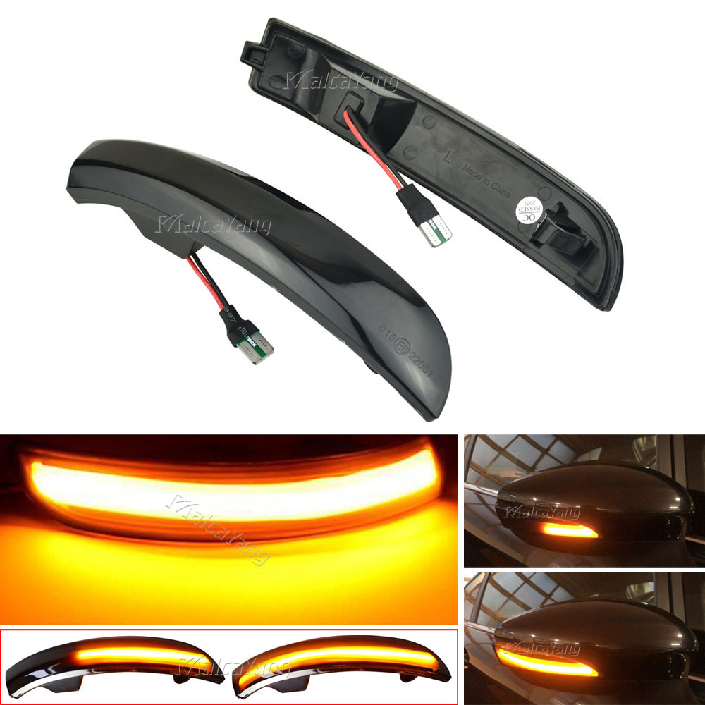 Led Side Wing Achteruitkijkspiegel Dynamische Rich... – Vicedeal