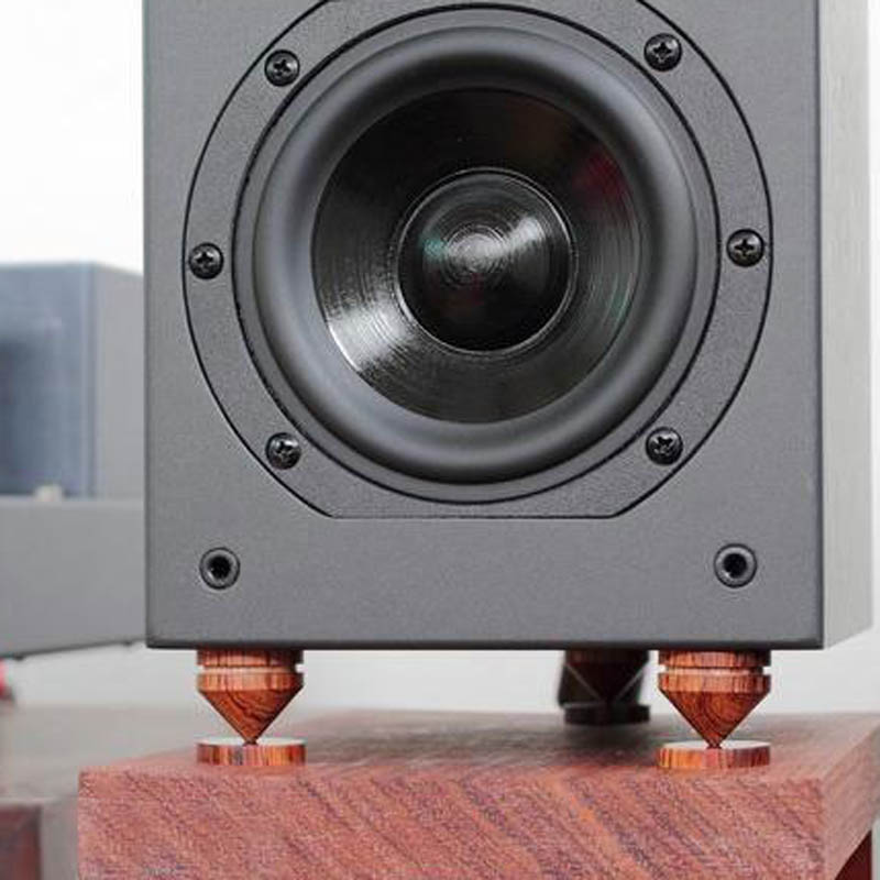 4 Pair audio shock absorber Q1 Ebony Shock Spikes ... – Grandado