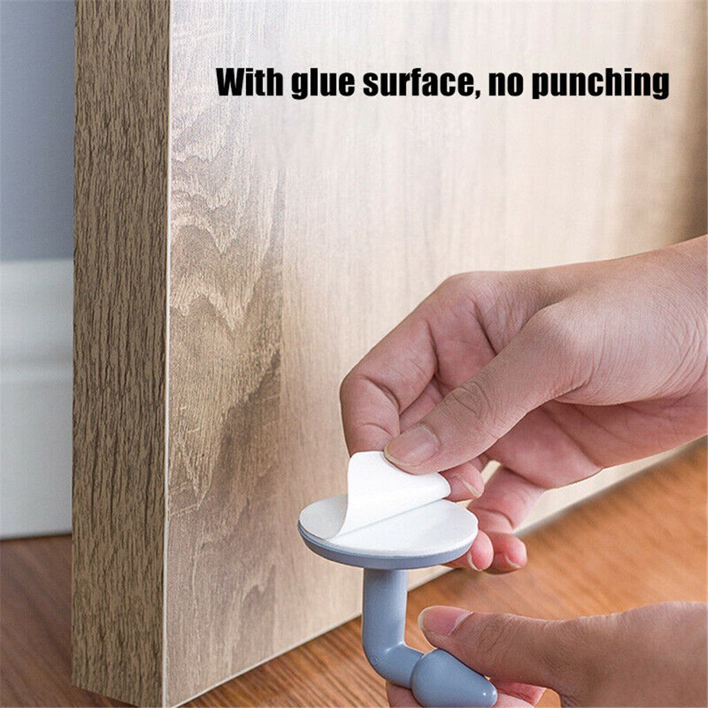 Deurstopper muur protector Zuig Deur Stop Silicone... – Grandado
