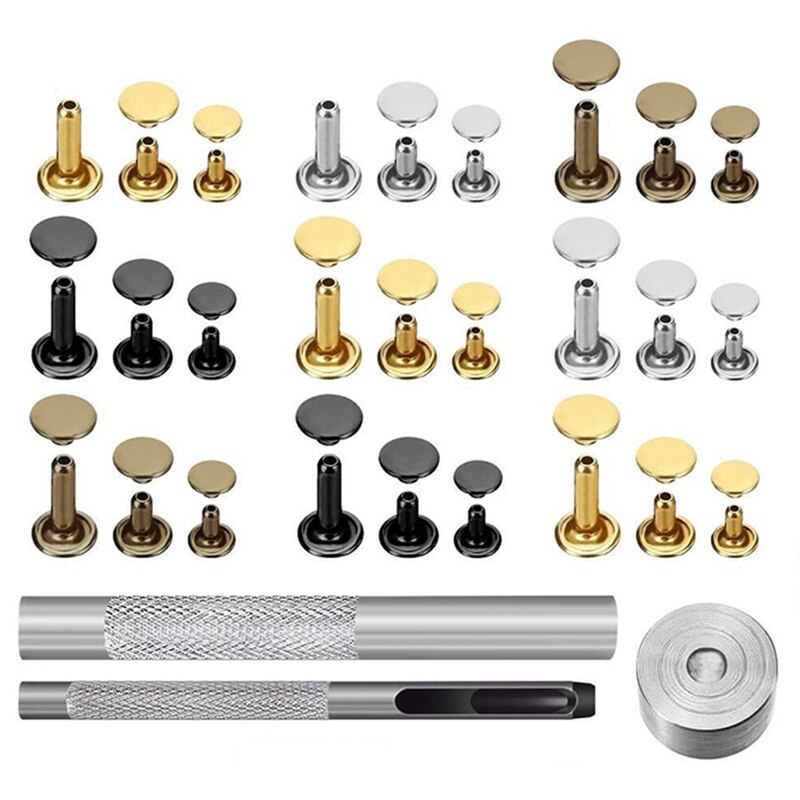 360 Sets Of Boxed 6Mm 8Mm Double-Sided Rivet Round... – Grandado