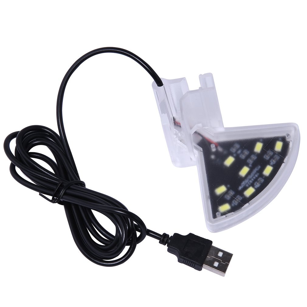 Aquarium Light 3W USB Fan Shaped Fish Tank Lamp Cl... – Grandado