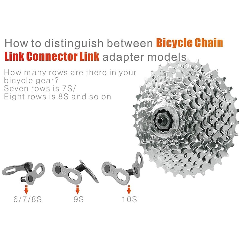 10 Pairs Mountain Bicycle Bike Chain Quick Connect... – Vicedeal