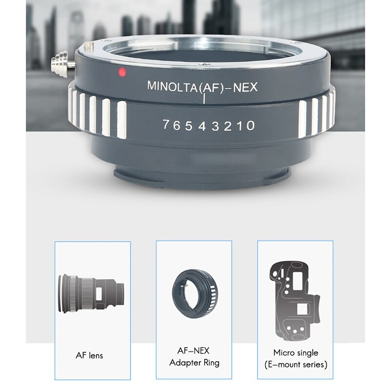 RISE-AF-NEX Lens Adapter Ring Voor Sony Af Minolta... – Vicedeal