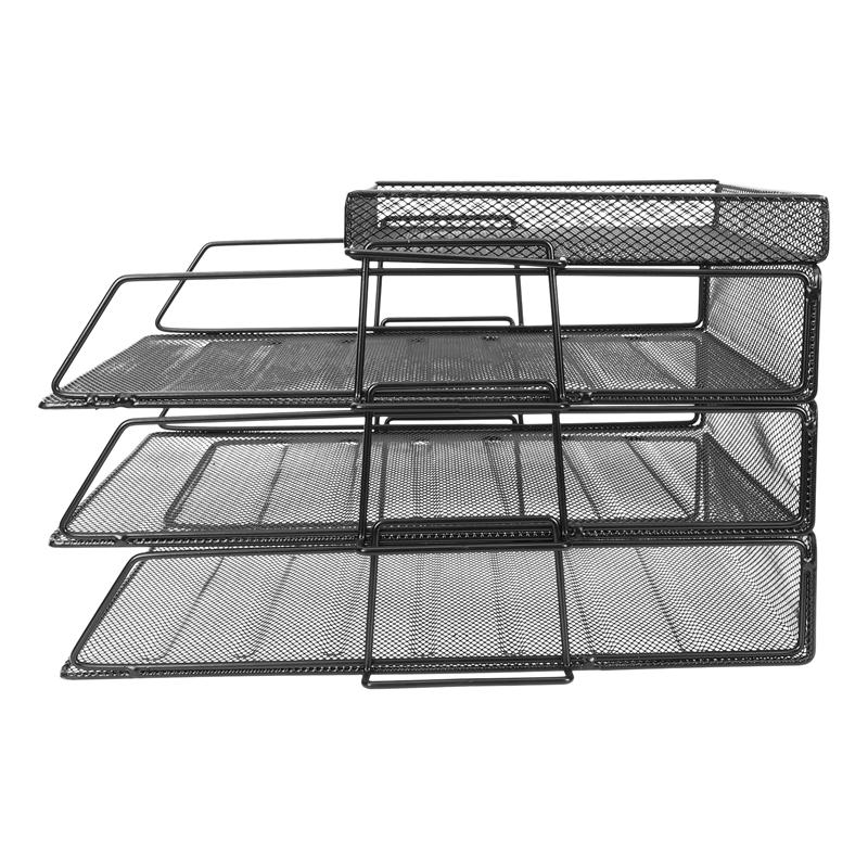 Desk Organizing Rack Stackable Document Tray File ... – Grandado