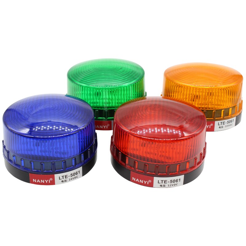 BULE GREEN YELLOW RED Silent Emergency LED Light S... – Grandado