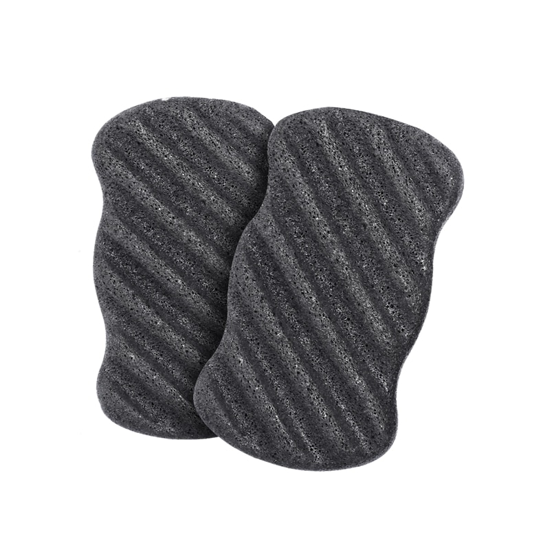 Konjac Sponge Set with Activated Bamboo Charcoal -... – Grandado