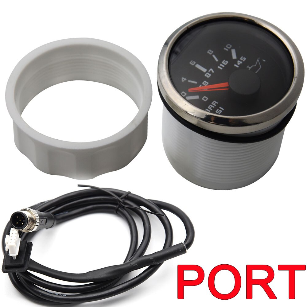 NMEA 2000 52mm Oil Pressure Gauge Oil Press Meter ... – Vicedeal