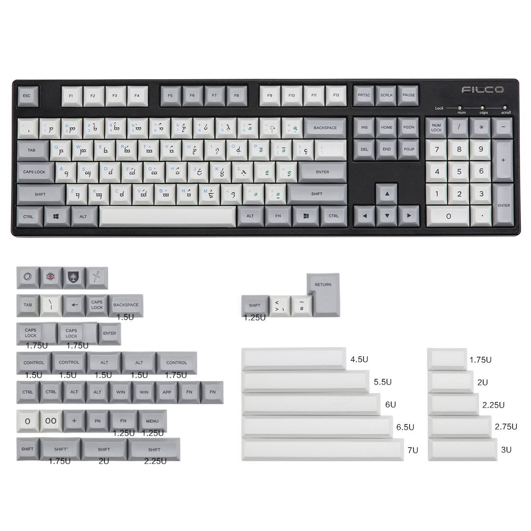 KBDfans NPKC DSA Full Keycaps Set – Grandado