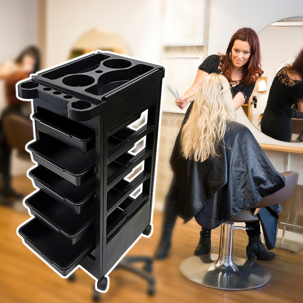 Hair Salon Trolley Rolling Cart SPA Beauty Hairdre... – Grandado