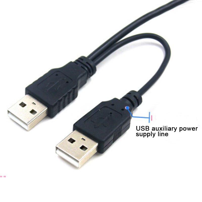Adapter Cable USB 3.0 To USB 2.0 Sales Black Solid... – Grandado