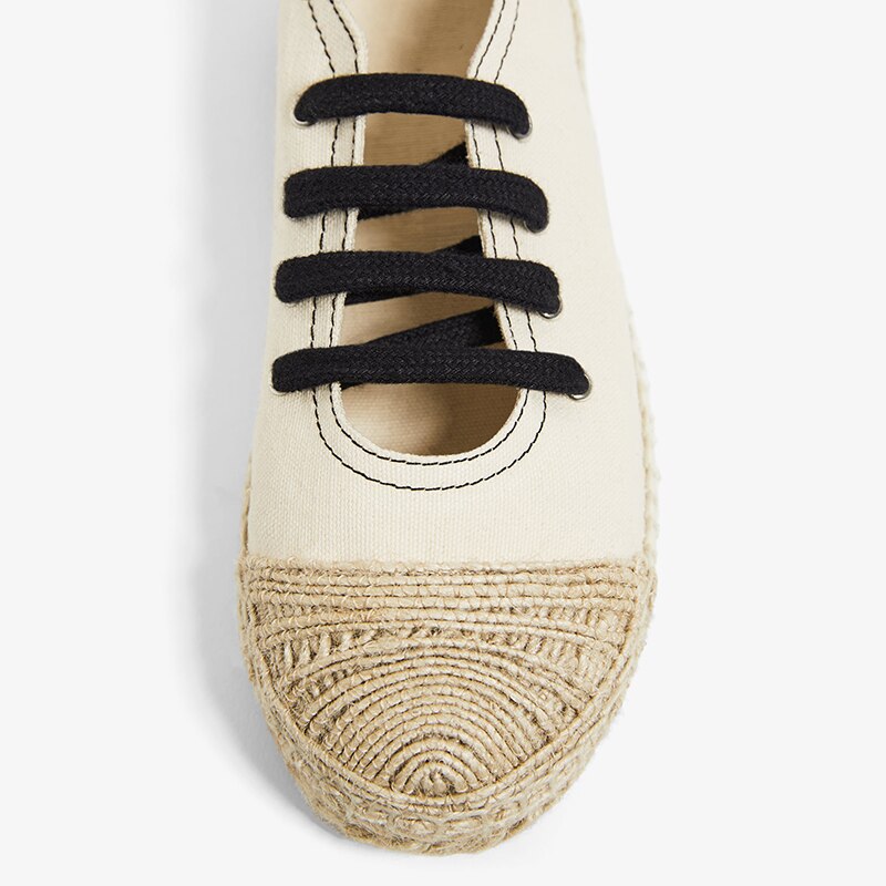 Shoes woman fisherman shoes canvas flat bottom fem... – Grandado