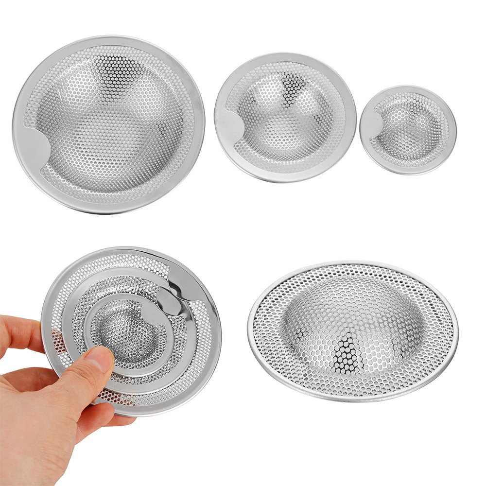 3 Size Mesh Trap Bathtub Shower Waste Stopper Kitc... – Vicedeal