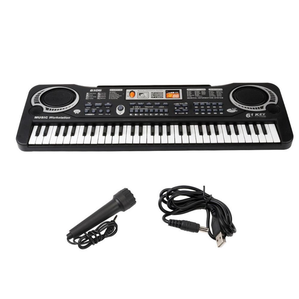 61 Keys Electronic Organ USB Digital Keyboard Pian... – Vicedeal