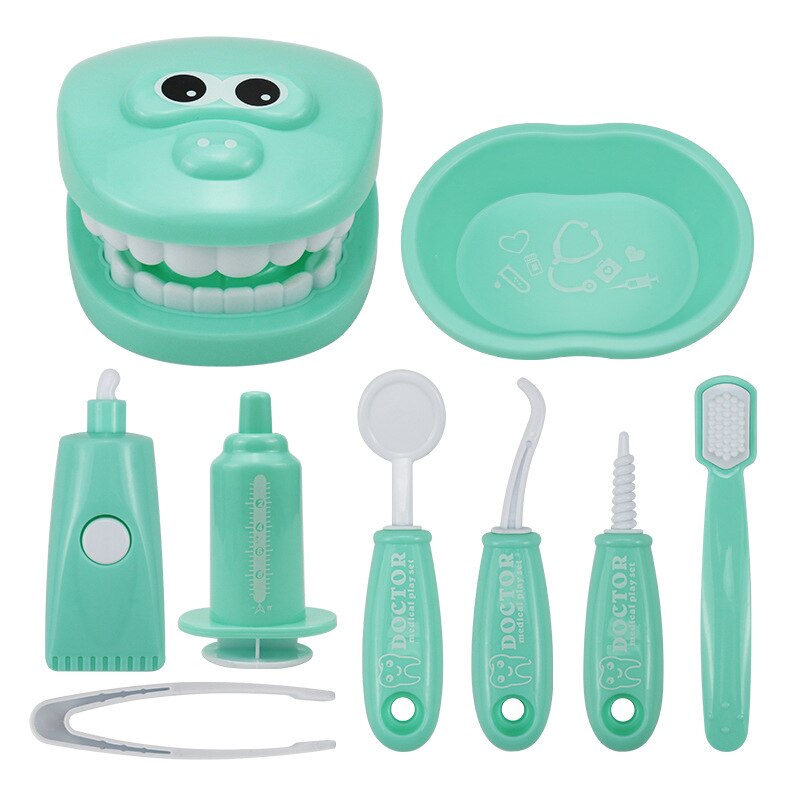 9 Stks/set Tanden Borstel Onderwijs Model Kids Kin... – Vicedeal