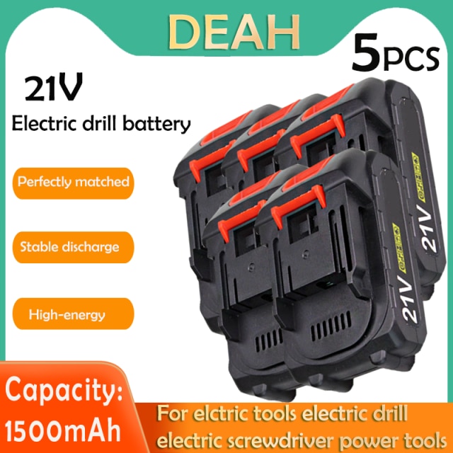 21v 1500 mah elektrisk boremaskine li-ion lithium ... – Grandado