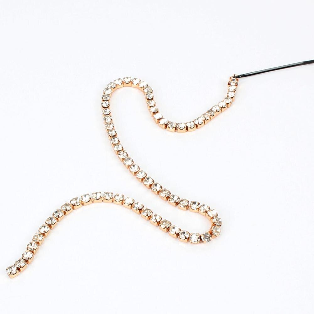 Claw Clip in Hair Extensions Trendy Color Rhinesto... – Grandado