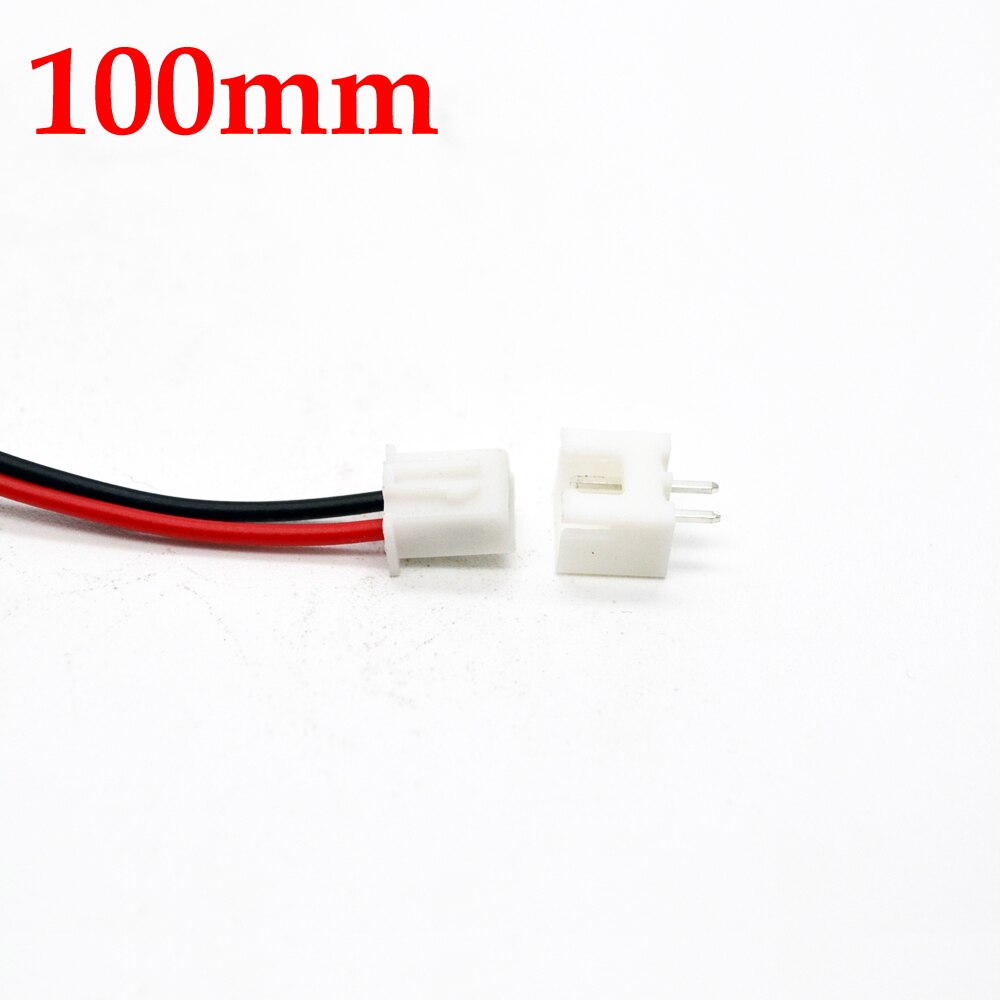 10 sets/partij 26AWG JST XH2.54 2 Pin Connector Pl... – Grandado