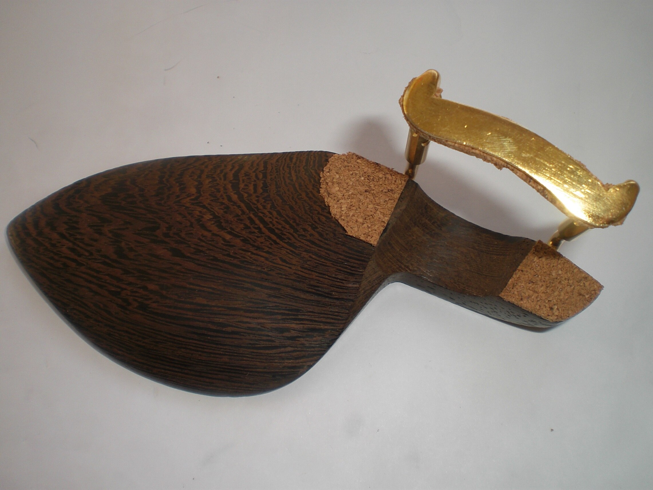 1 pc fiolinhakestøtte 4/4 med gullfargeklemme med ... – Grandado