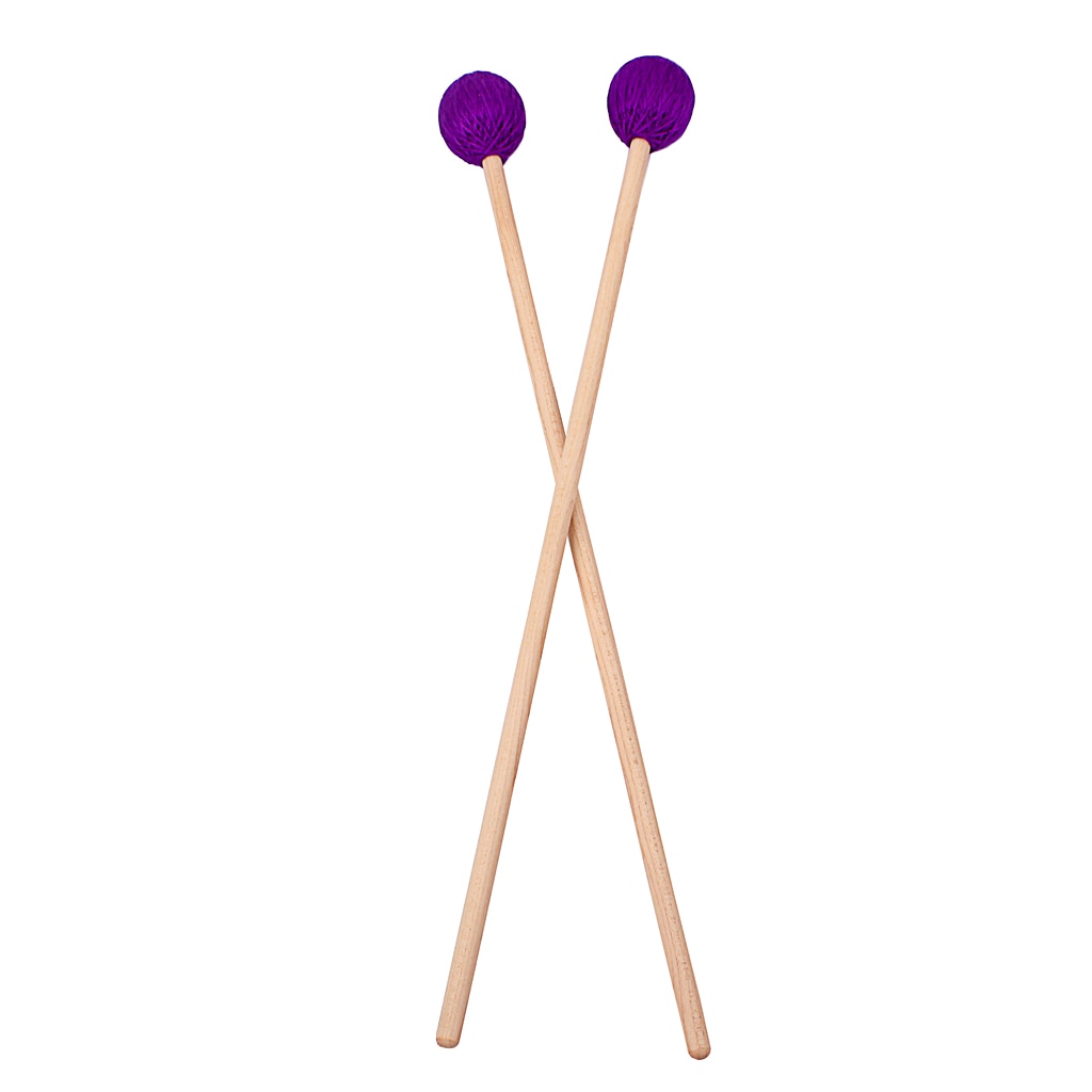 Pack of 2 Soft Purple Wool Head Marimba Timpani Ma... – Vicedeal