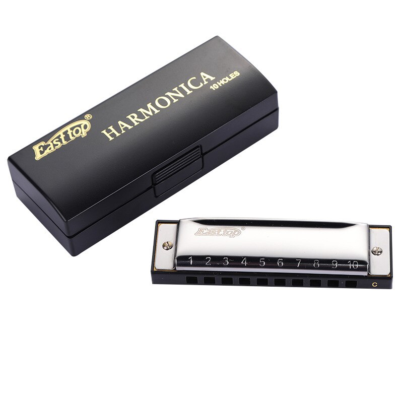 10 Hole Blues Harmonica C Tone Volwassen Beginner ... – Grandado