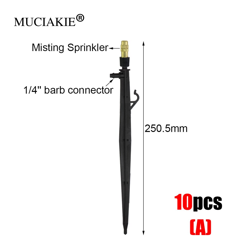 MUCIAKIE Irrigation Adjustable Brass Misting Sprin... – Grandado