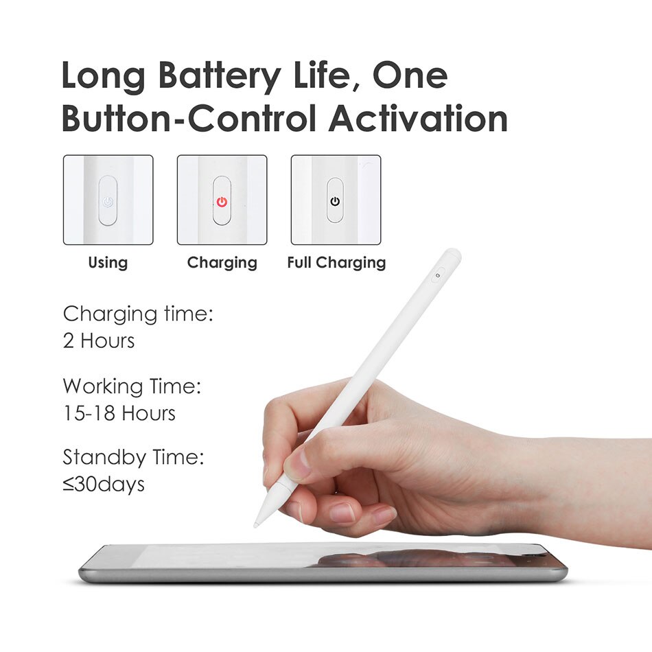 Newest Active Stylus Pen for Apple Pencil with Pal... – Grandado