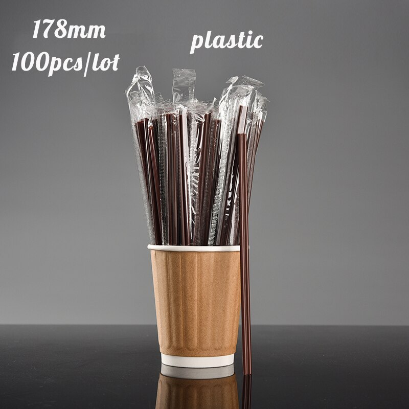 100Pcs/lot Individual Package Wooden Plastic Coffe... – Grandado