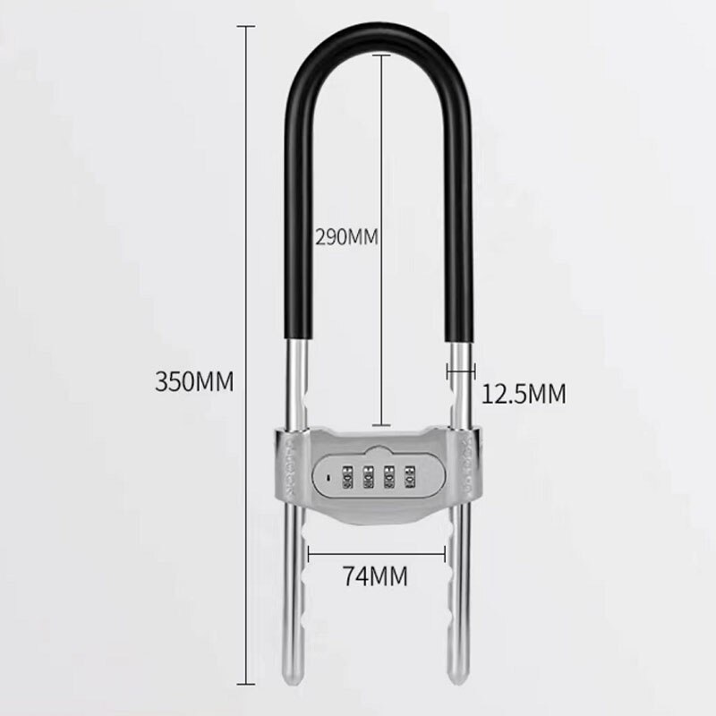 Password Fingerprint Glass Door Lock Push-pull Dou... – Grandado