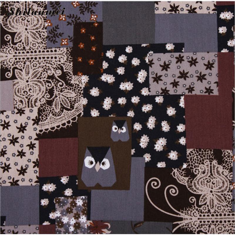 1.45m*2m /pcs Fabric Cotton Fabric Colourful Head ... – Grandado