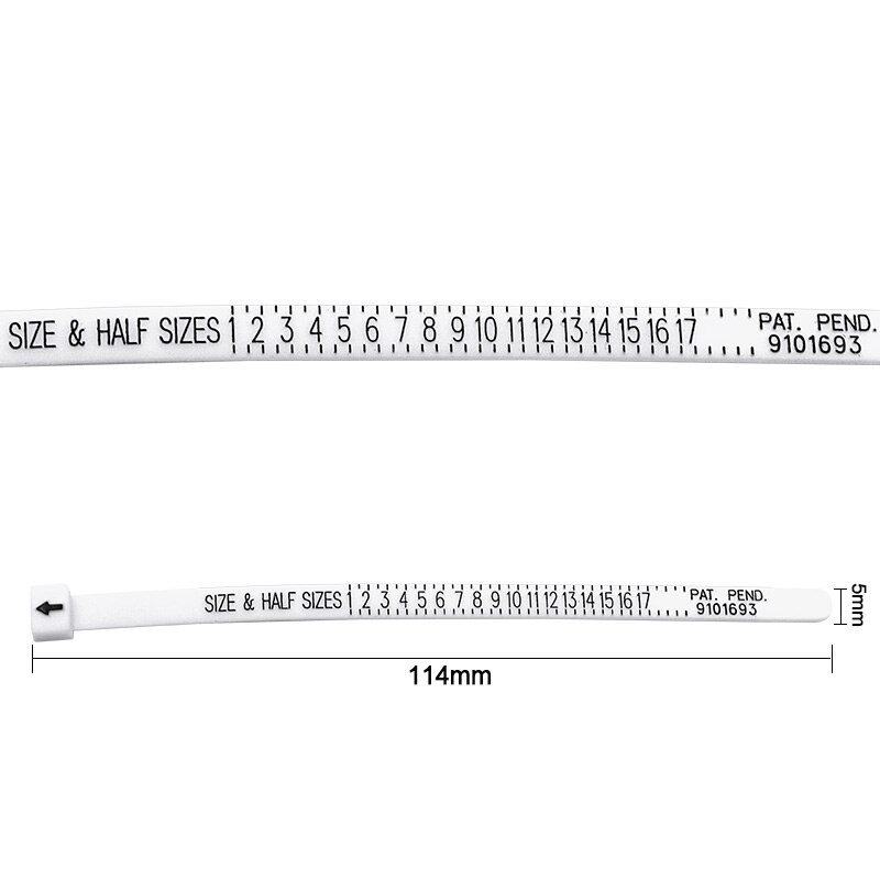 Brand ring size ruler ring measurement tool hand r... – Grandado