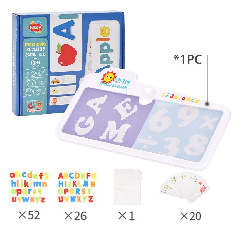 Colorful Magnetic Plastic Learning Alphabet Letter... – Grandado