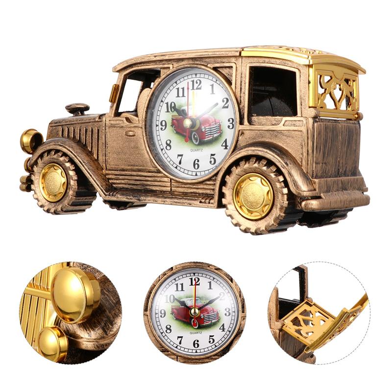 Car Sculpture Alarm Clock Luxury Retro Alarm Clock... – Grandado