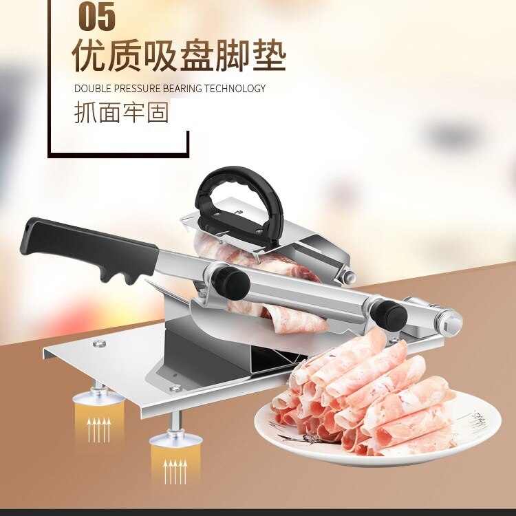 Automatic Feed Meat Lamb Slicer Home Manual Meat M... – Grandado
