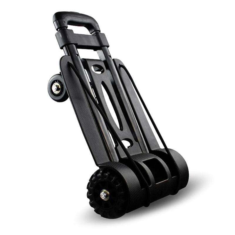 Metal Car Folding Luggage Cart Portable Travel Tra... – Grandado