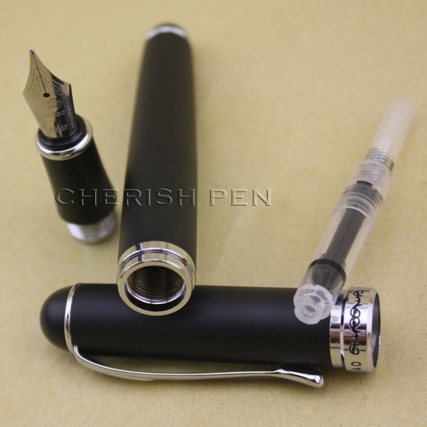 Jinhao X750 Noble Grind Arenaceous Black and Silve... – Grandado
