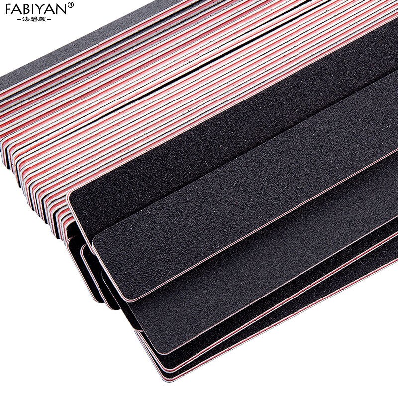 50 Stuks Professionele Rechthoek Nail Art Files Bu... – Grandado