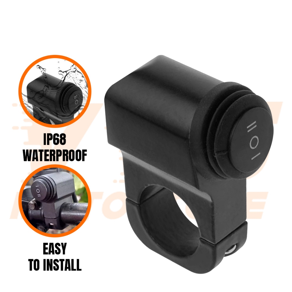 Motorcycle Universal 3 Way Switch ON OFF Mini Driv... – Vicedeal