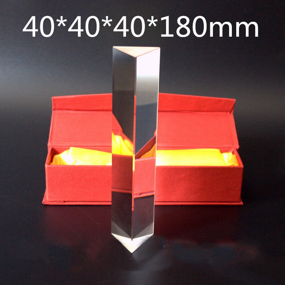 Rainbow Crystal Prism 40*40*180Mm Driehoekig Prism... – Vicedeal