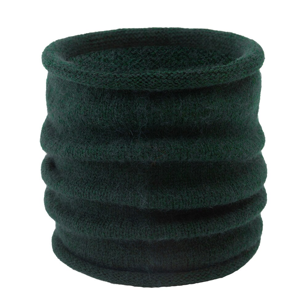 Winter Scarf Women Knitted Ring Neck Scarf Bandana... – Grandado