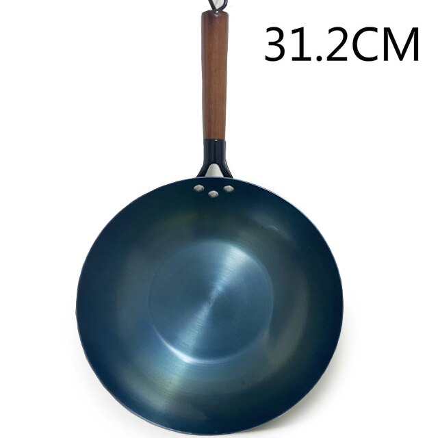 Topf Eisen wok Traditionellen Handgemachten Eisen ... – Grandado