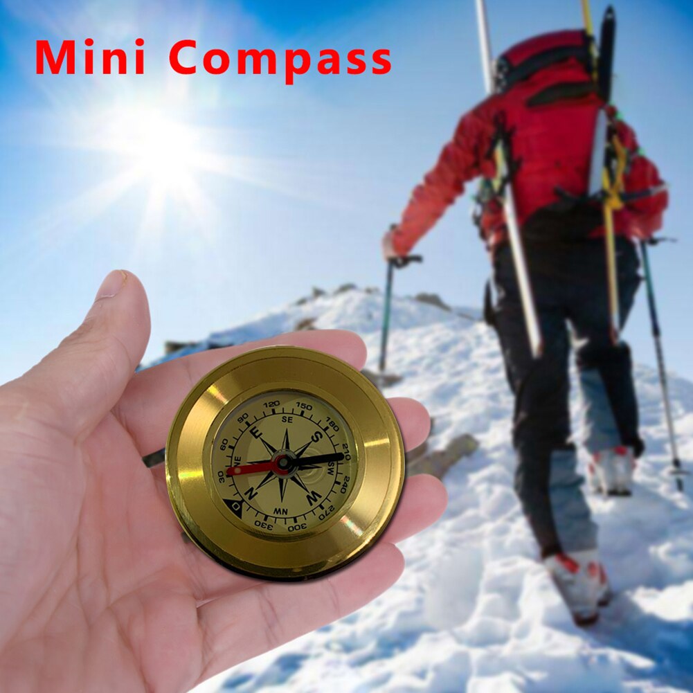 Mini Portable Brass Copper Navigation Compass For ... – Grandado