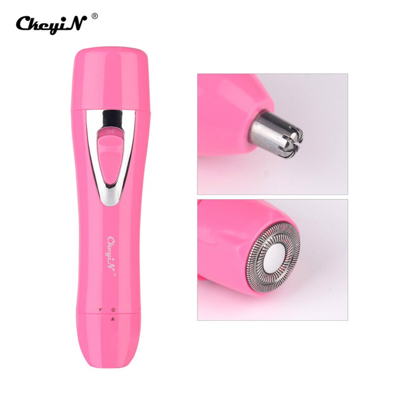 2 in 1 USB Rechargeable Lady Nose Ear Hair Trimmer... – Grandado