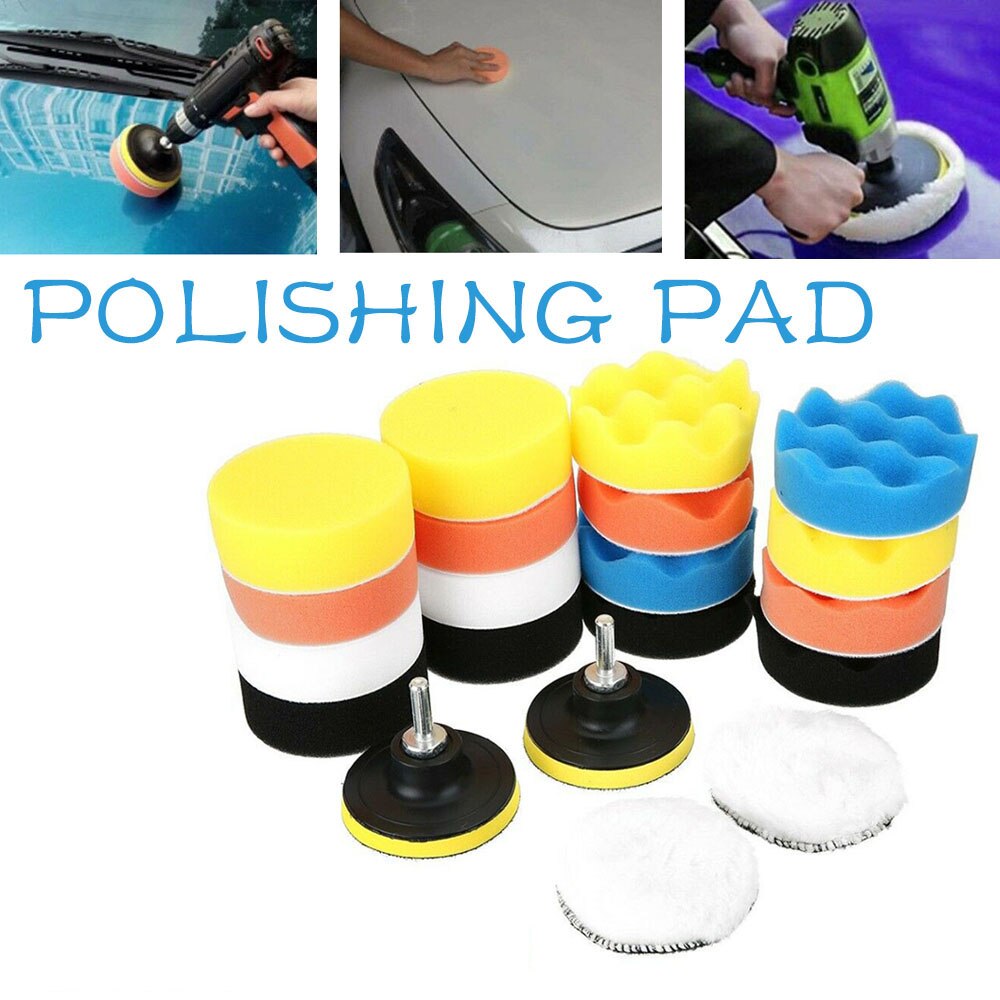 3 Inch 22 Stuk Beauty Waxen Set Automotive Polijst... – Grandado
