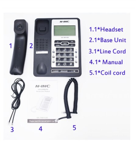 Office home phone caller ID hands-free call fixed ... – Vicedeal