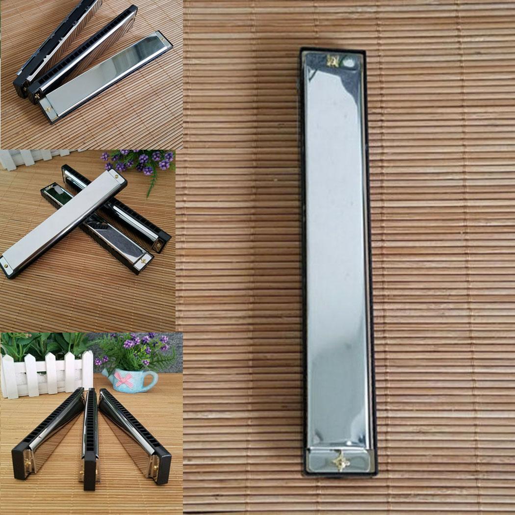 24 Holes Metal Harmonica Mouth Organ Kids Musical ... – Vicedeal