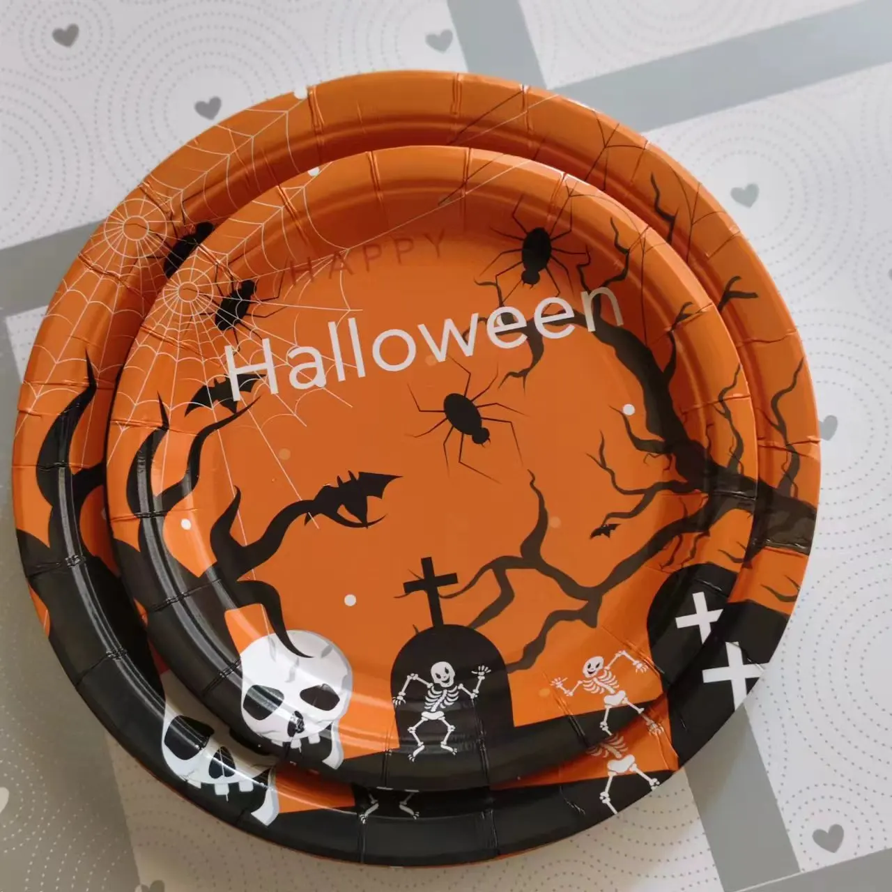 Halloween horror party theme, tableware disposable... – Grandado